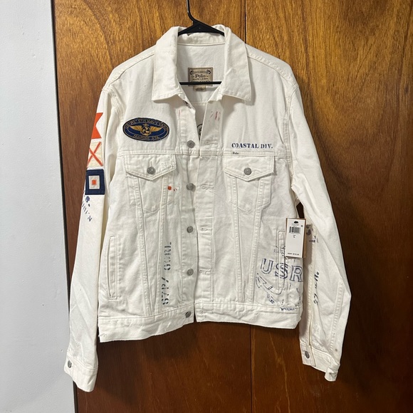 Polo Ralph Lauren | Jackets & Coats | Polo Ralph Lauren Mens White ...